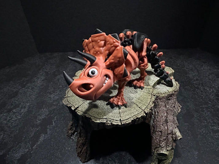 Triassic Triumph: Triceratops Skeleton for Display & Education 🎨🦴 – Zappy3D